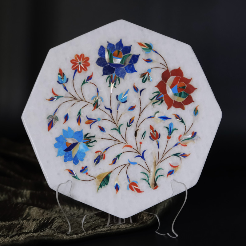 Authentic Inlay Marble Work - Decorative Tiles