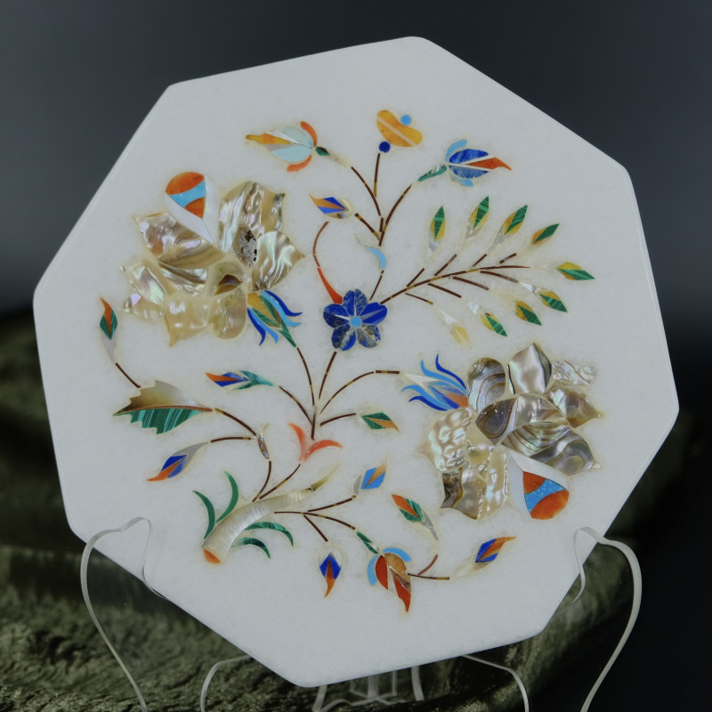 Authentic Inlay Marble Work - Decorative Tiles